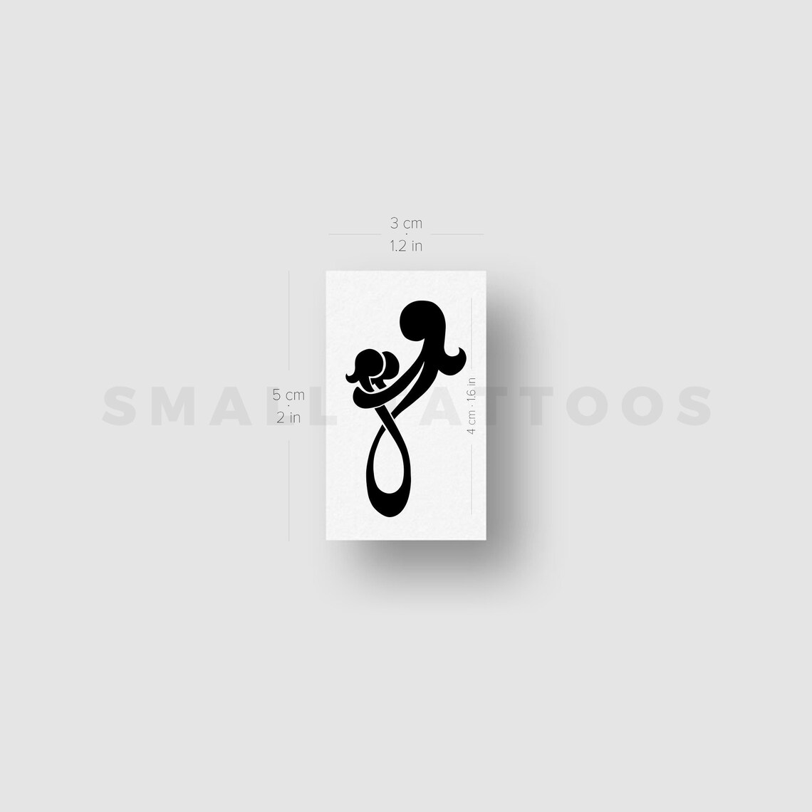 Infinity Mother Daughter and Son Temporary Tattoo set of 3 - Etsy