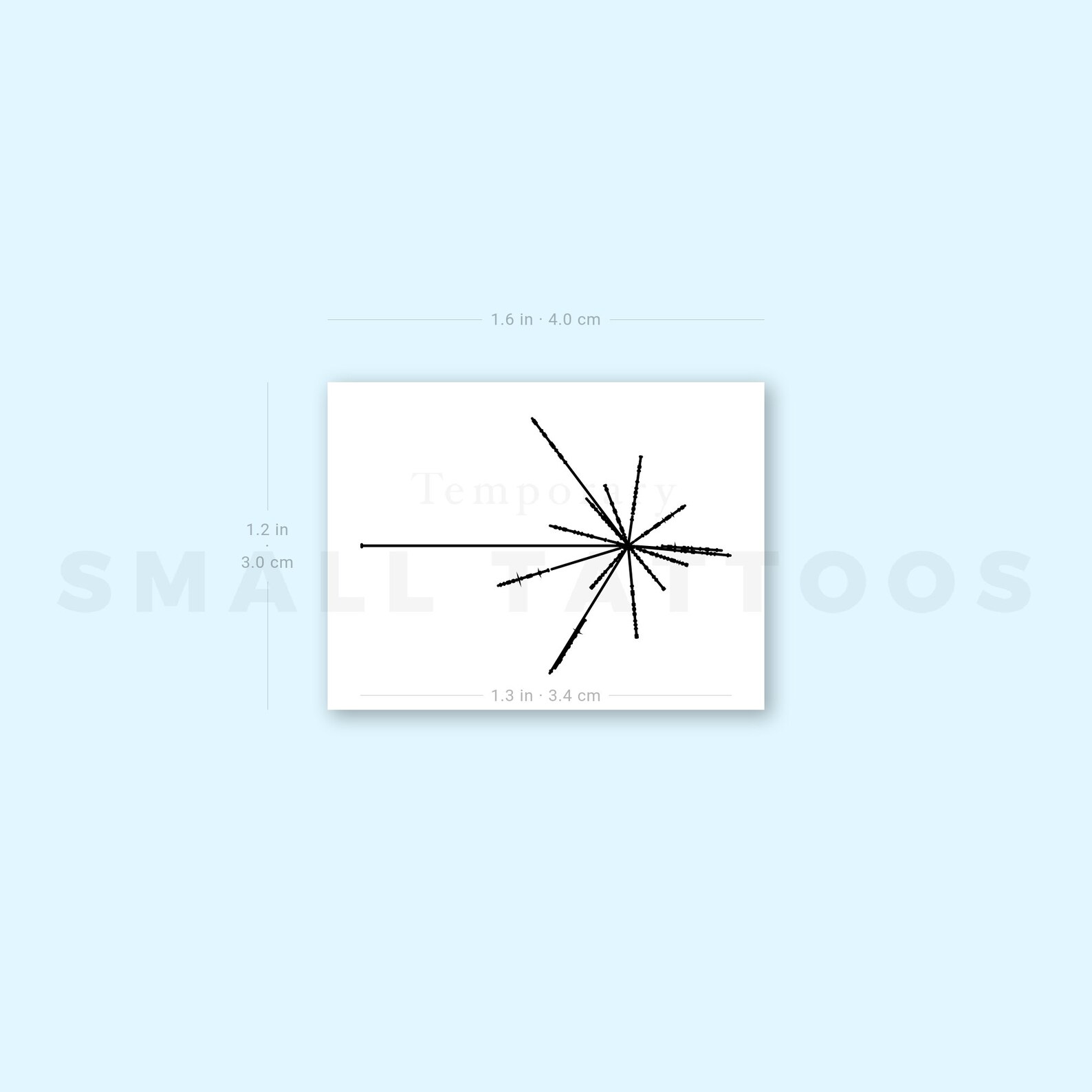 Small Pulsar Map Temporary Tattoo (set of 3) - Etsy