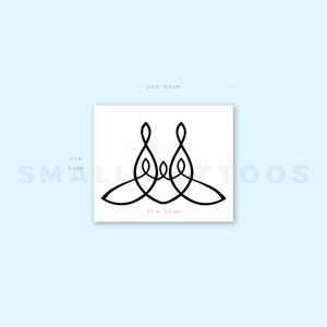 Family of Five Unity Symbol Temporary Tattoo (set of 3) - Etsy