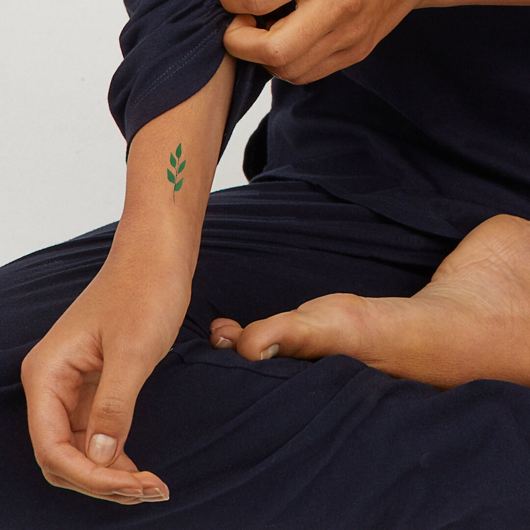Twig Temporary Tattoo by Zihee set of 3 - Etsy
