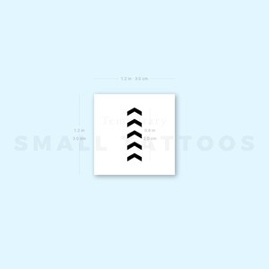 Small One Direction Five Arrows Tribute Temporary Tattoo (set of 3) - Etsy