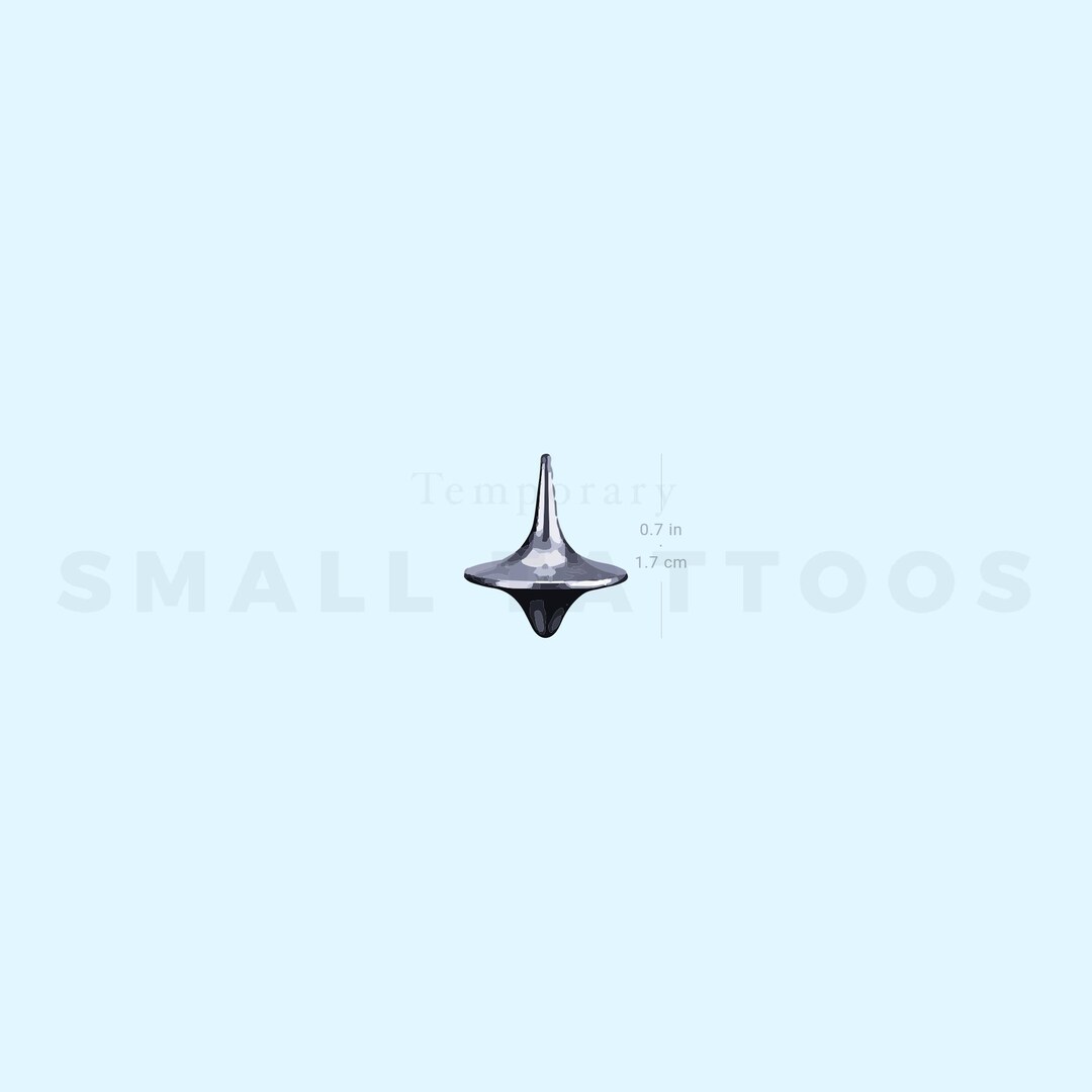 Spinning Totem Temporary Tattoo set of 3 - Etsy