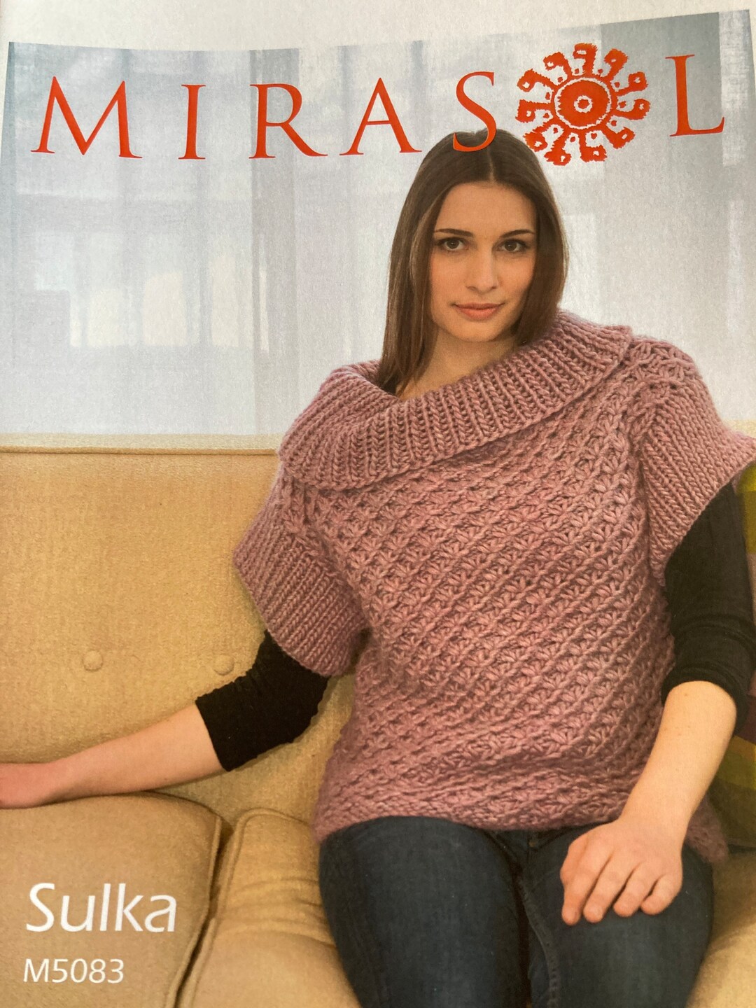 Mirasol Sulka Knitting Pattern M5083 - Ladies Soft Pullover - Etsy