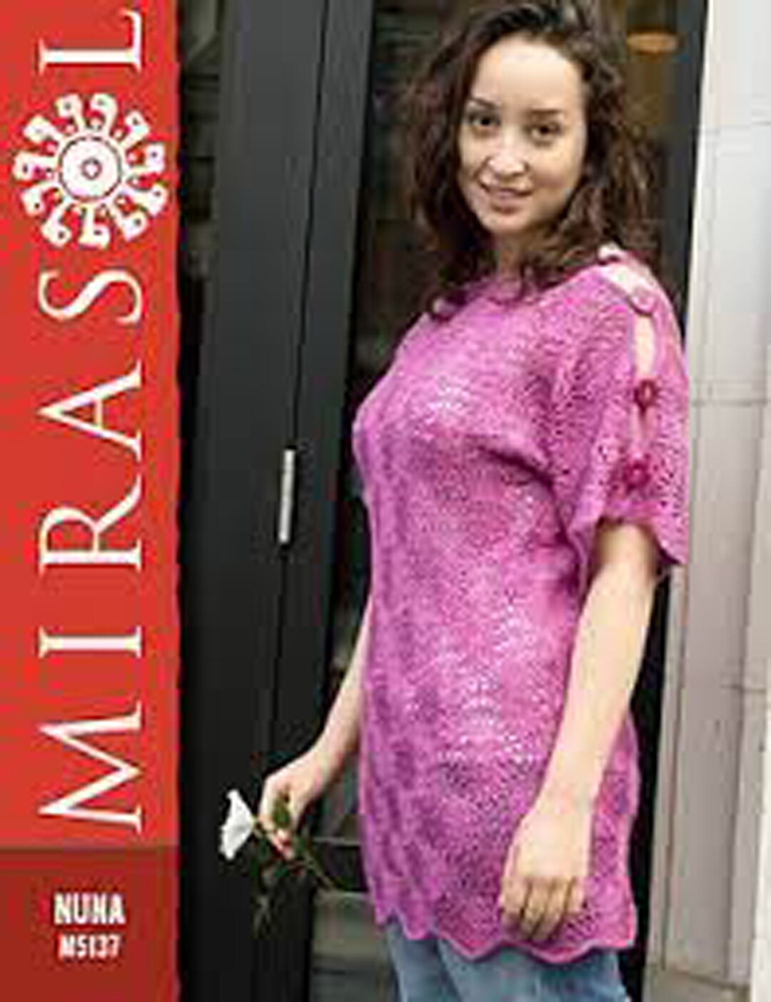Mirasol Nuna Knitting Pattern M5137 - "alstroemeria" Pullover - Etsy