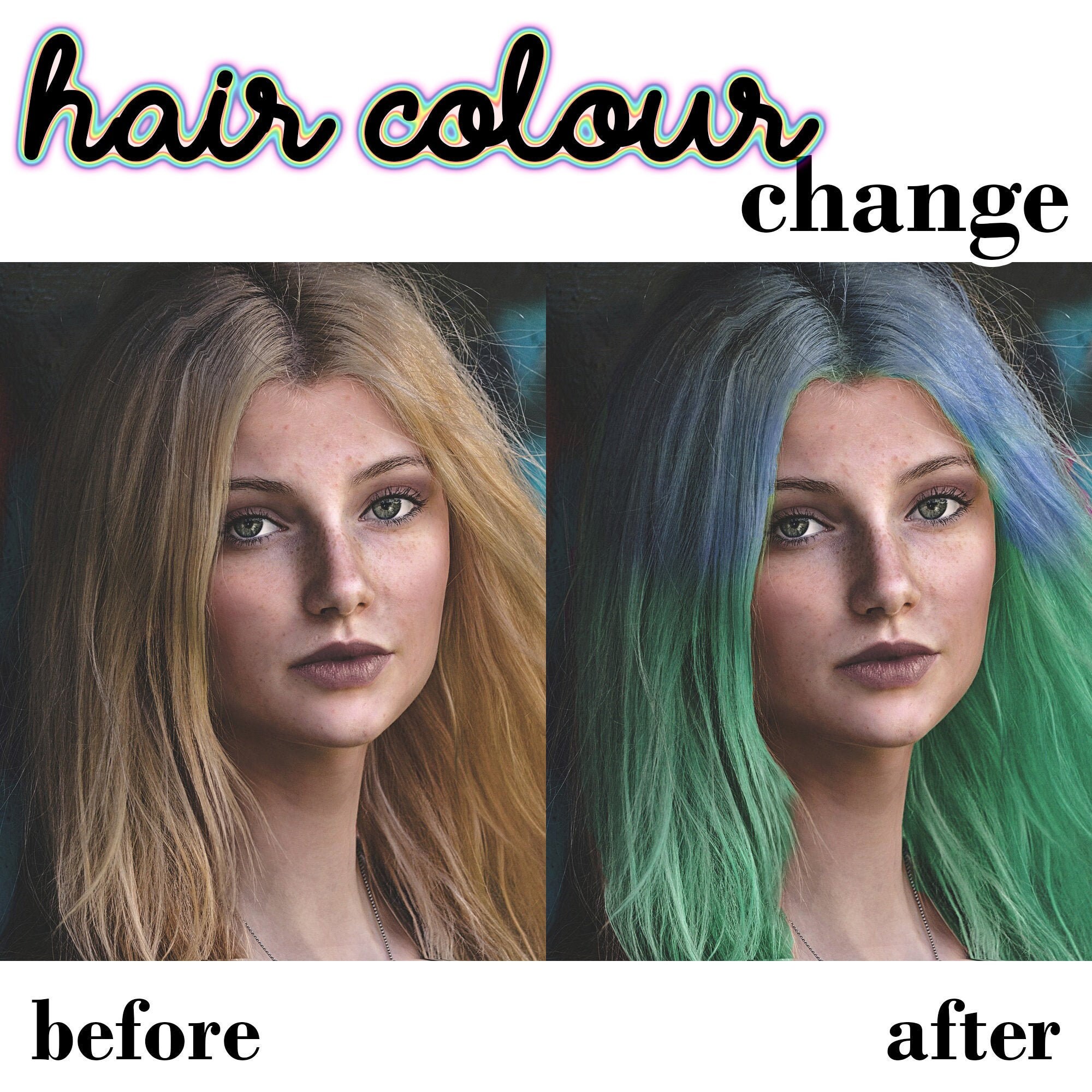 Color Change Picture Edit, Edit Your Photo to Any Color, Eye Color ...