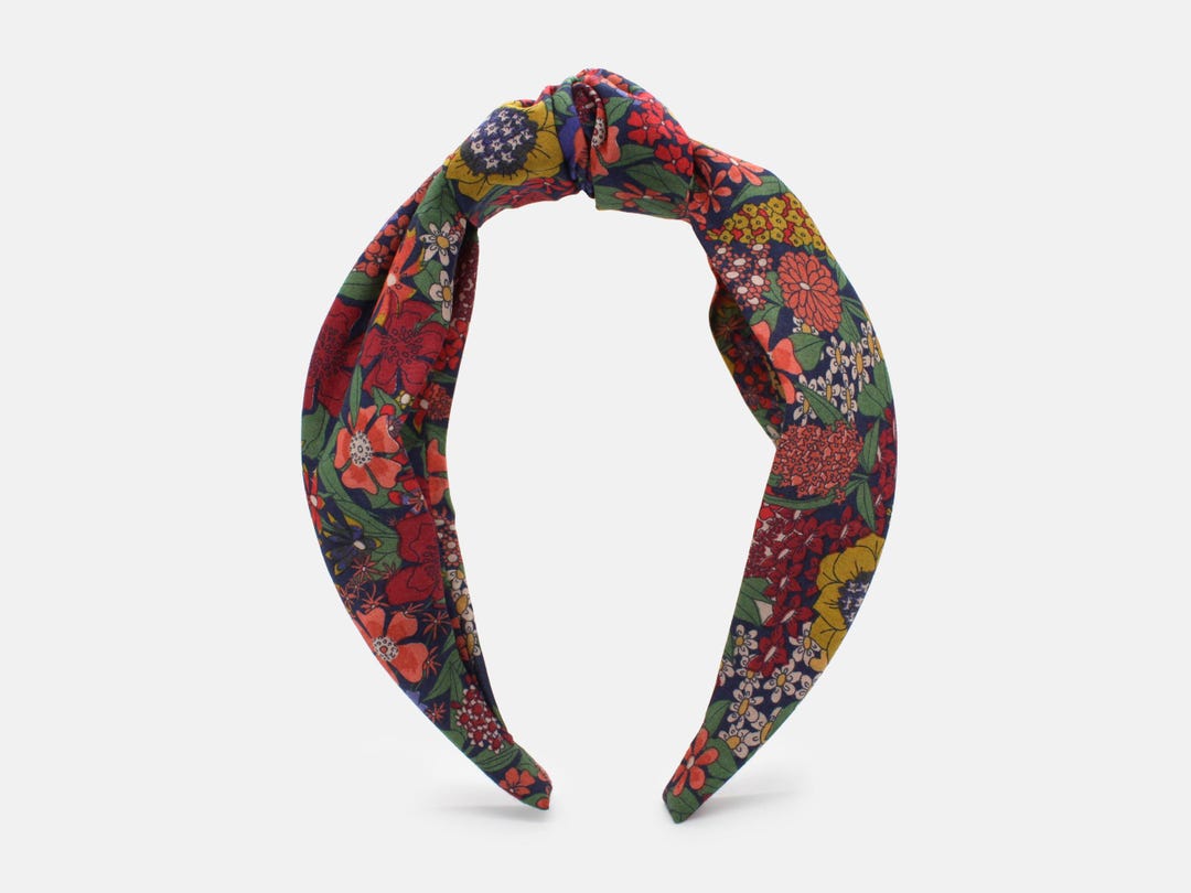 Liberty Ciara G Print Classic Knot Headband – Women’s Hair Accessory ...