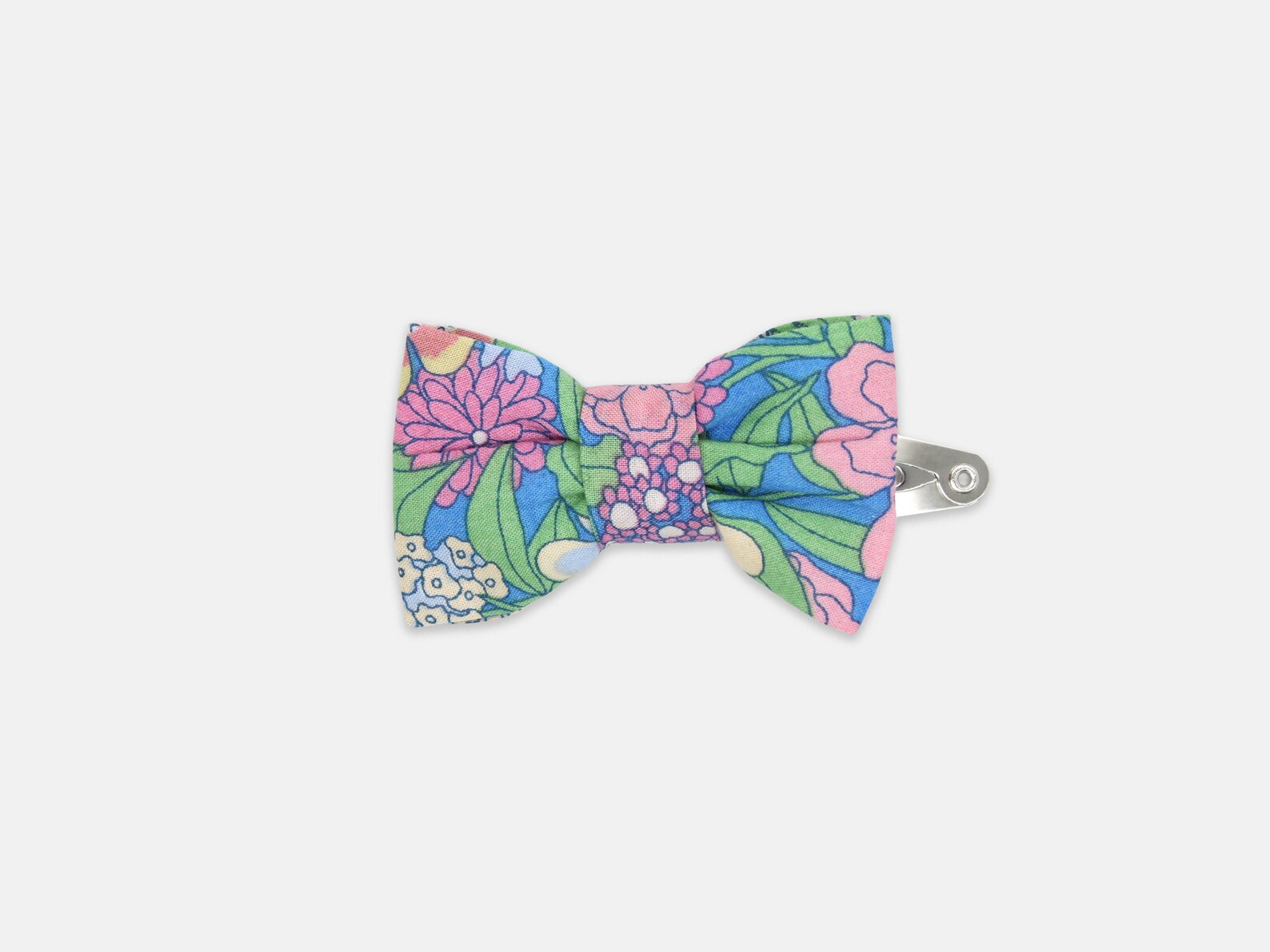 Liberty Ciara J Print Small Bow Hair Clip – Handmade Floral Hair ...