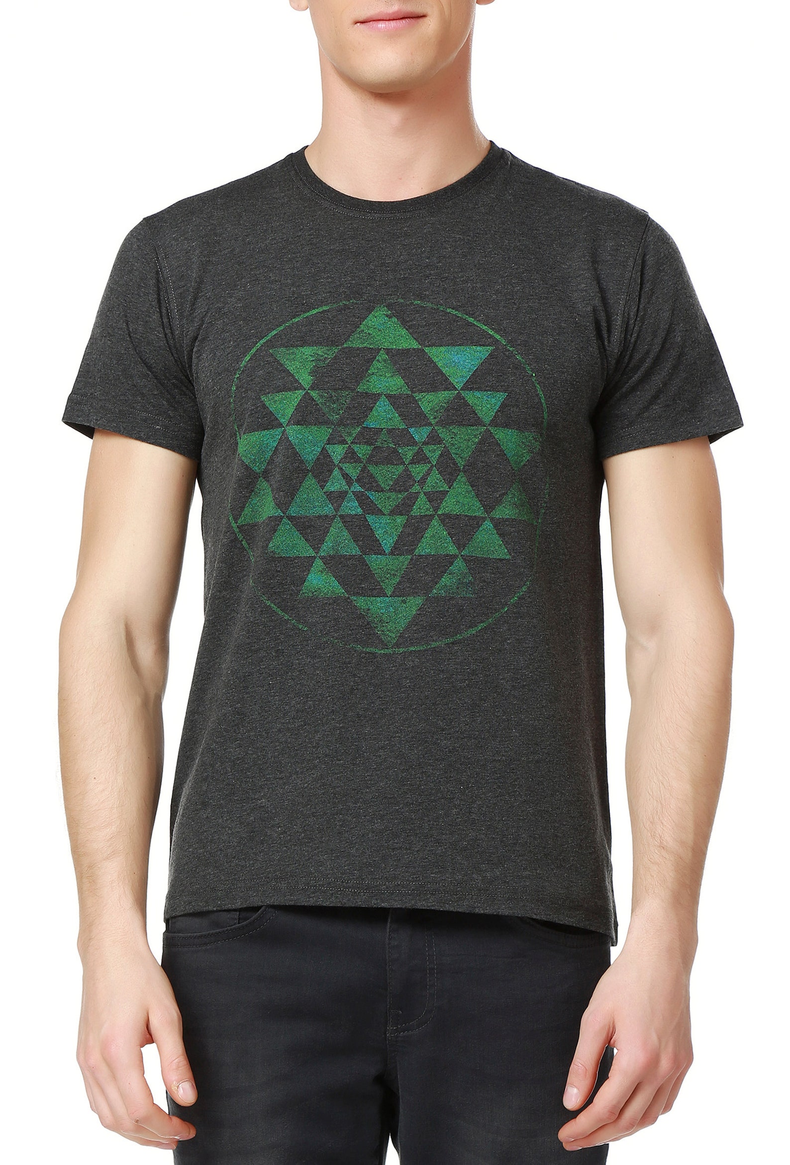 Triangles T Shirt Geometric Art Sacred Geometry Fine Art T | Etsy