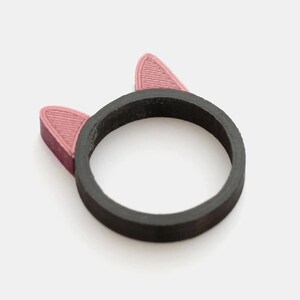 3d Printed 5 Animal Rings, Ring for Girls, Boys and Unisex Adults ...