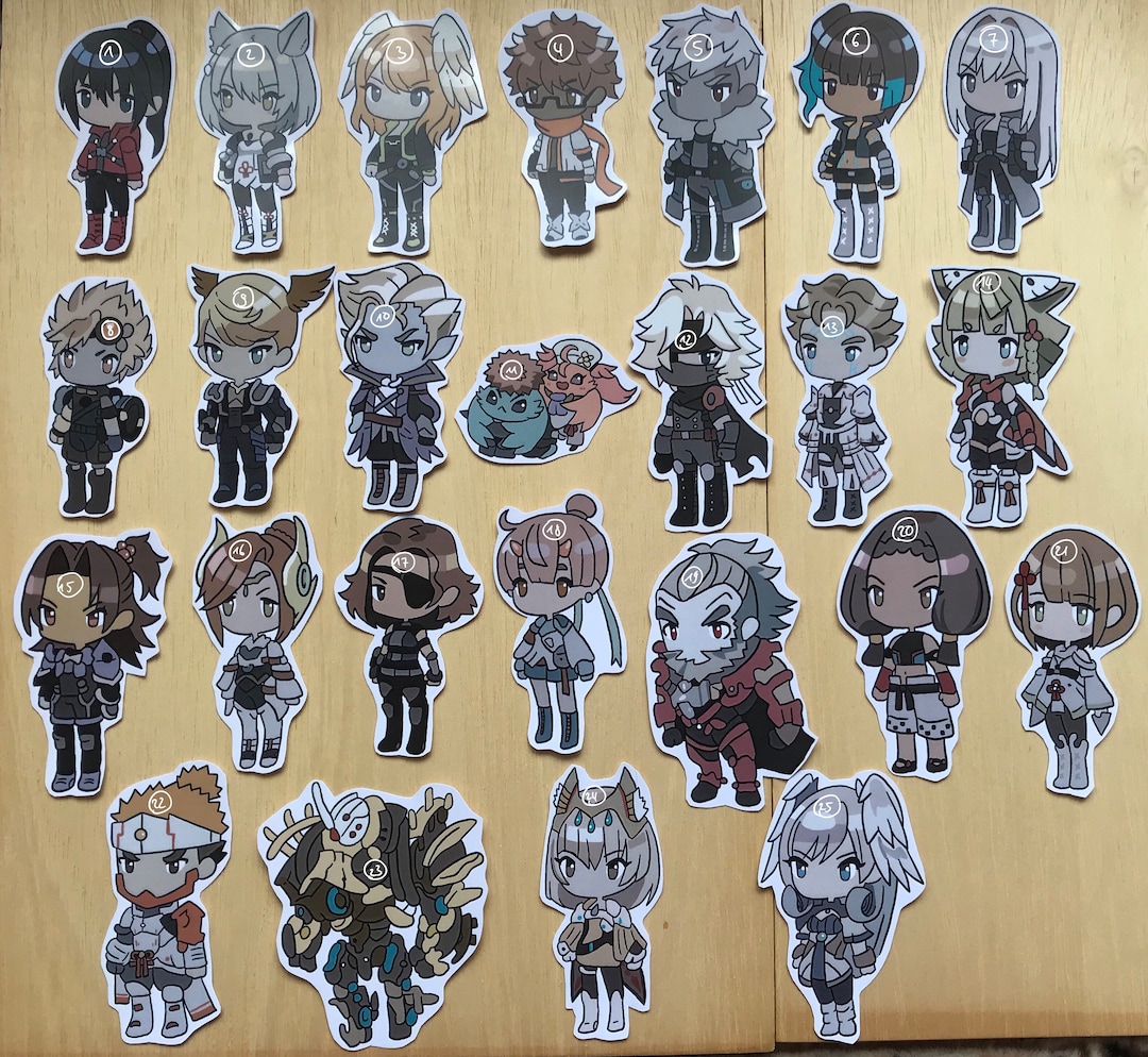 Choose Your Character Sticker (xenoblade Chronicles 3, Glossy) - Etsy