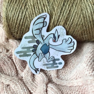 Lugia Holographic Sticker pokemon - Etsy