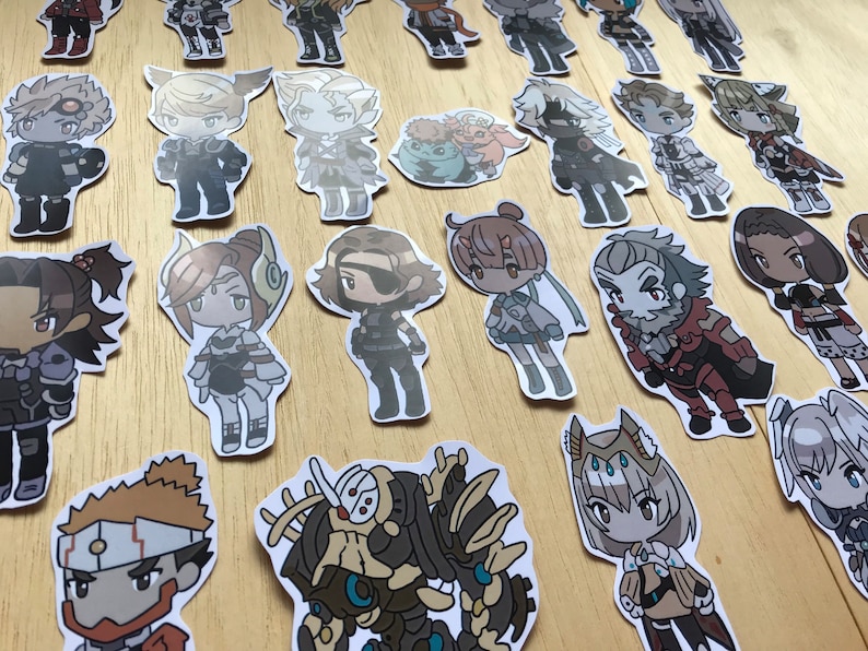 Choose Your Character Sticker xenoblade Chronicles 3 VINYL - Etsy