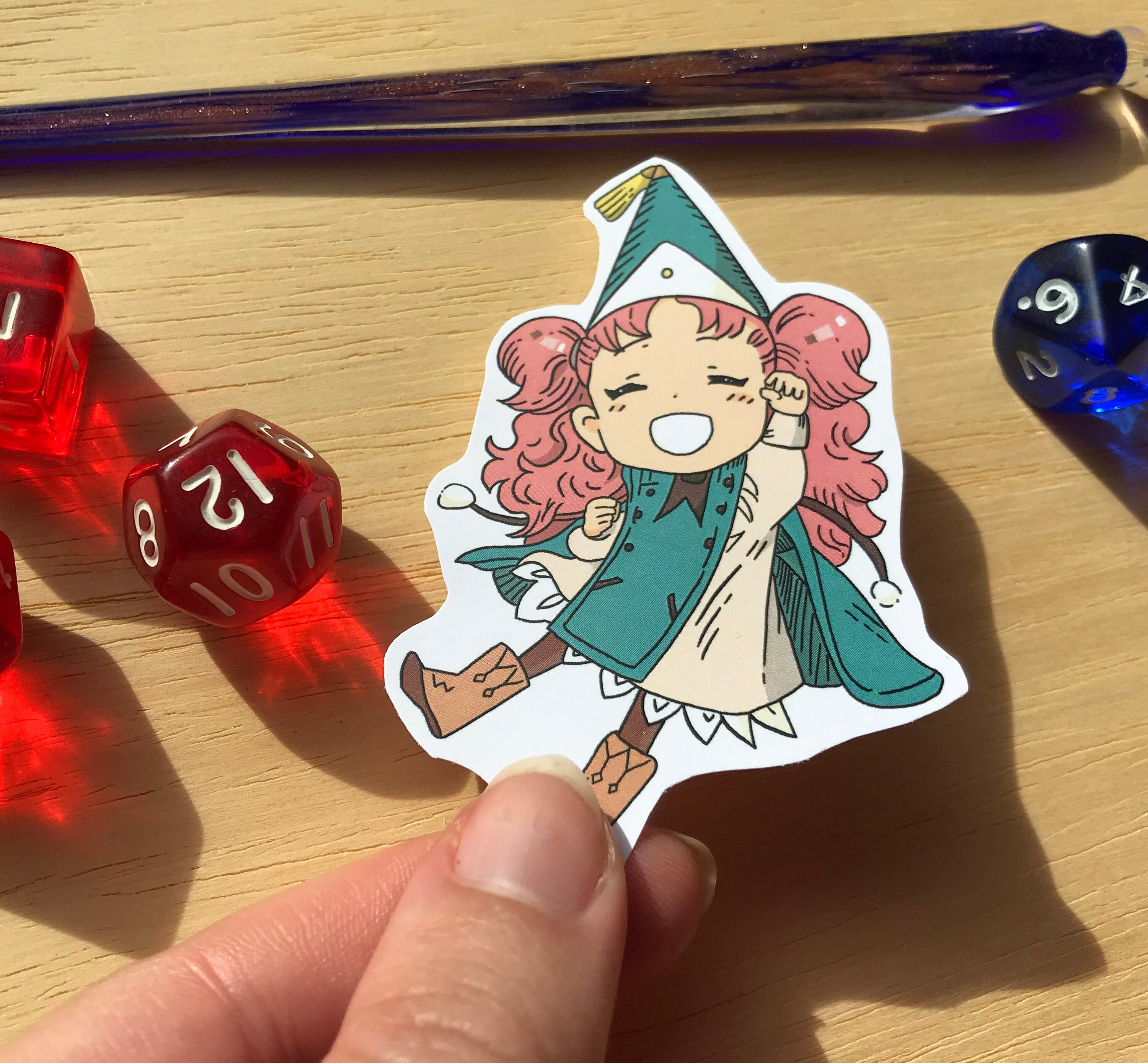 Tetia Sticker (atelier of Witch Hat, Glossy) - Etsy