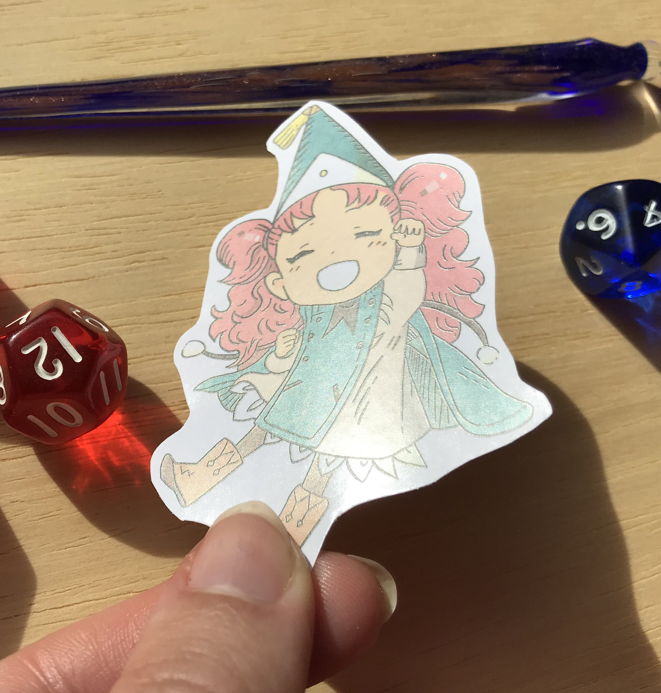 Tetia Sticker (atelier of Witch Hat, Glossy) - Etsy