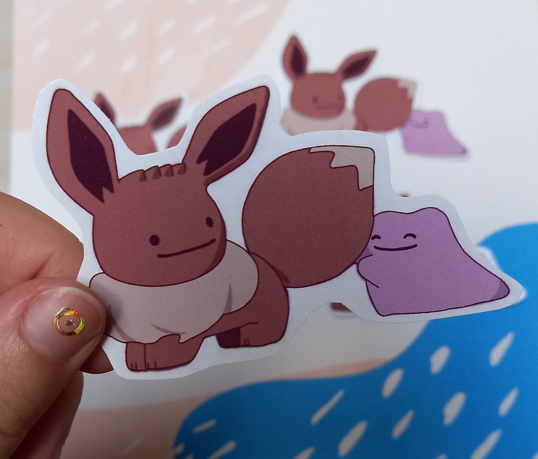 Ditto Evoli Sticker glossy Paper - Etsy