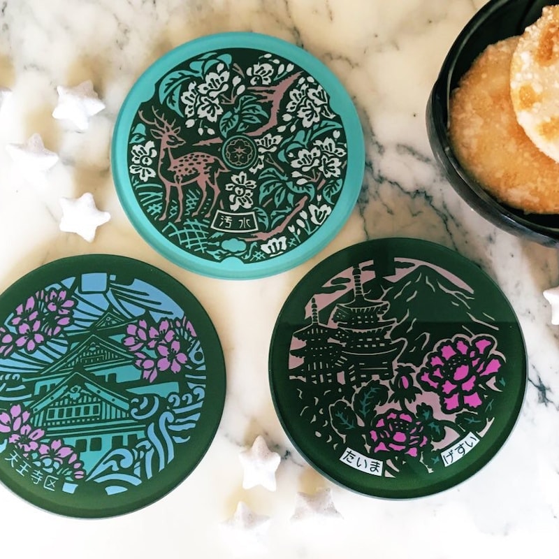 Japanese Coasters - Etsy