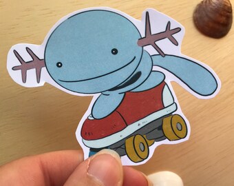 Japanese Wooper Card - Etsy Australia
