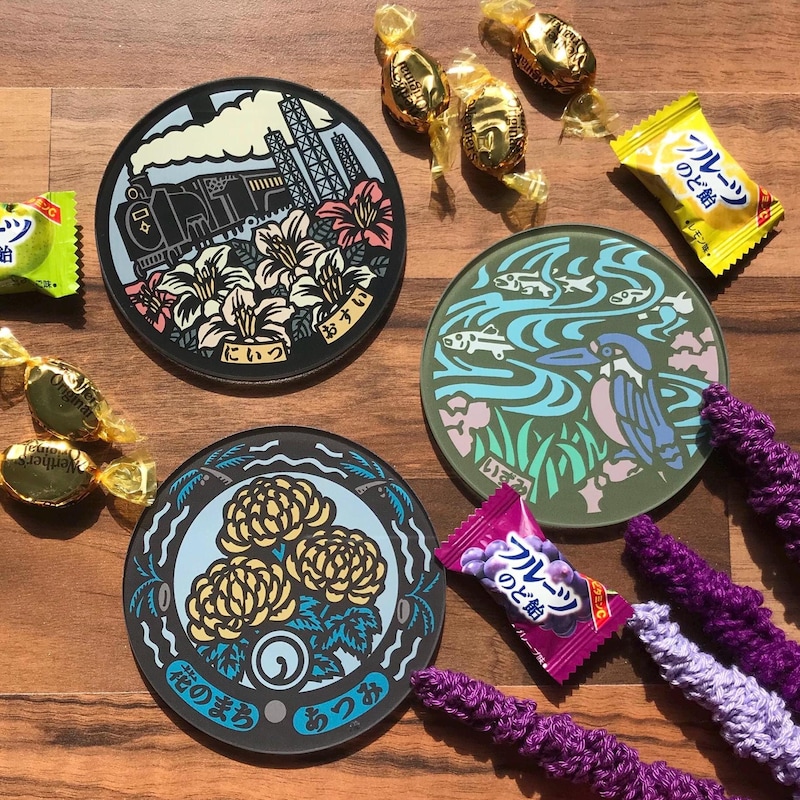 Manhole Cover Japanese - Etsy UK