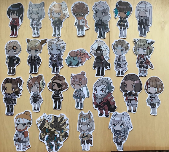 All Characters Sticker Set xenoblade Chronicles 3 Glossy - Etsy