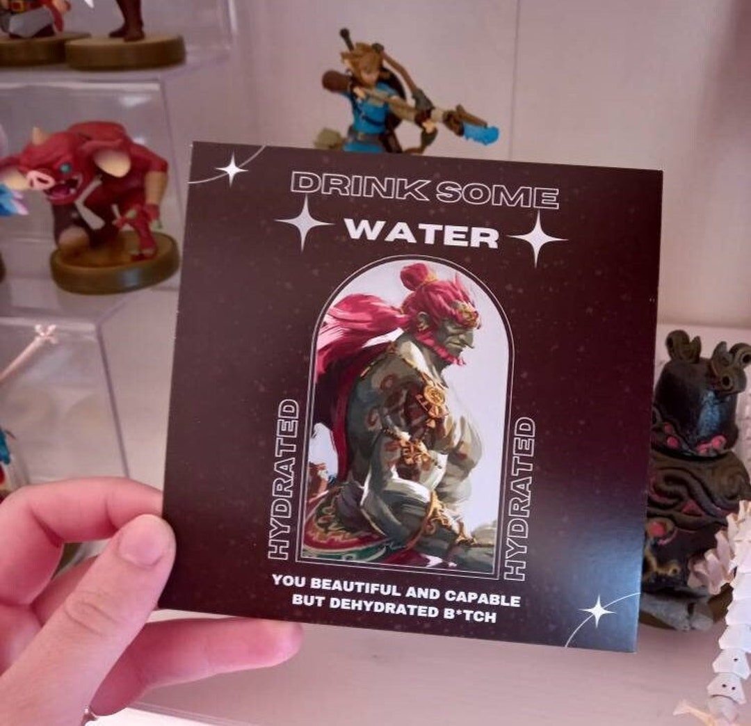 Ganondorf Hydrated Print (square; Zelda Tears of the Kingdom) - Etsy