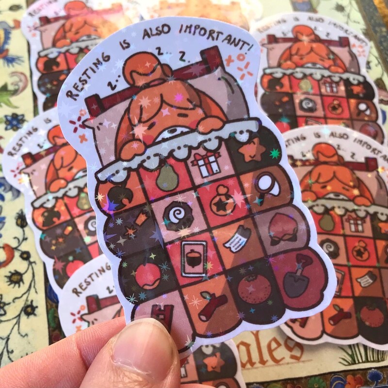 Isabelle Sticker - Etsy