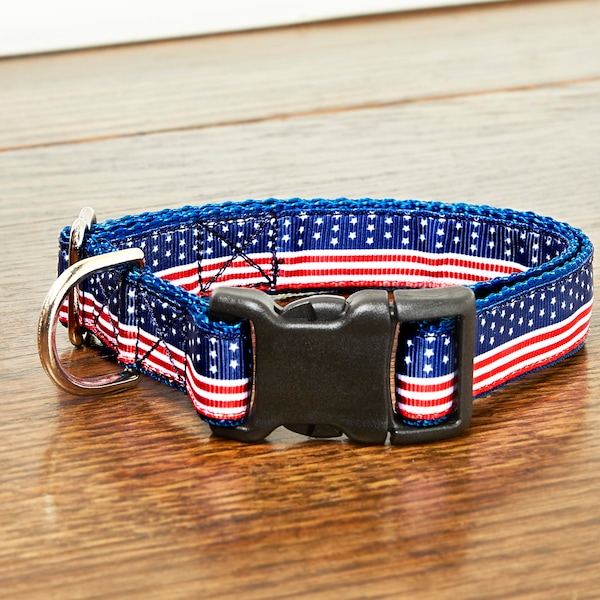 Patriotic Dog Collar - Etsy
