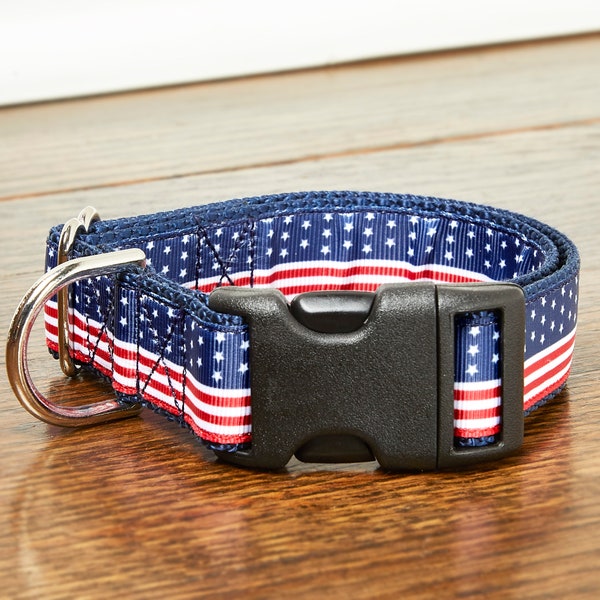 Patriotic Dog Collar - Etsy