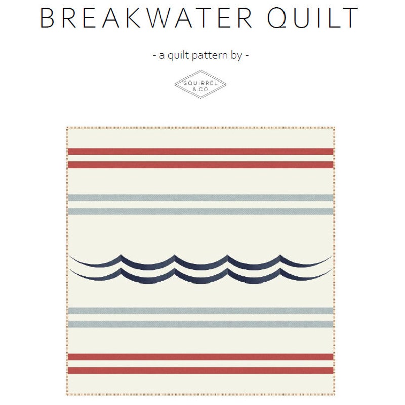 Wave Quilt Pattern - Etsy