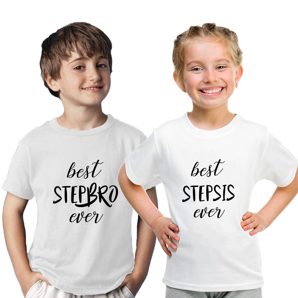 Beste Stepbro Stepsis Je Passende Geschwister Familie Etsy