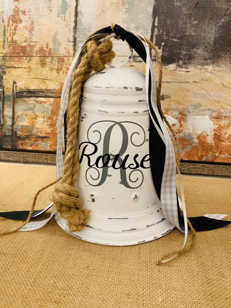 Rustic Cowbell - Etsy