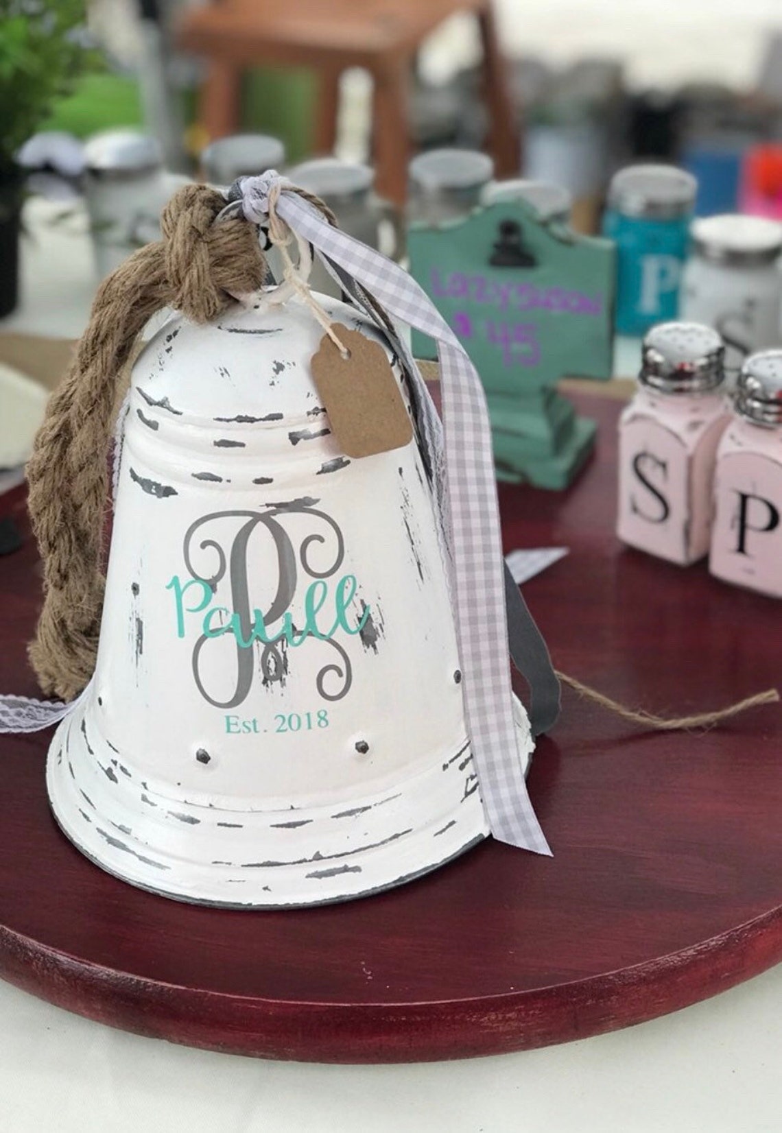 Rustic Cowbell - Etsy