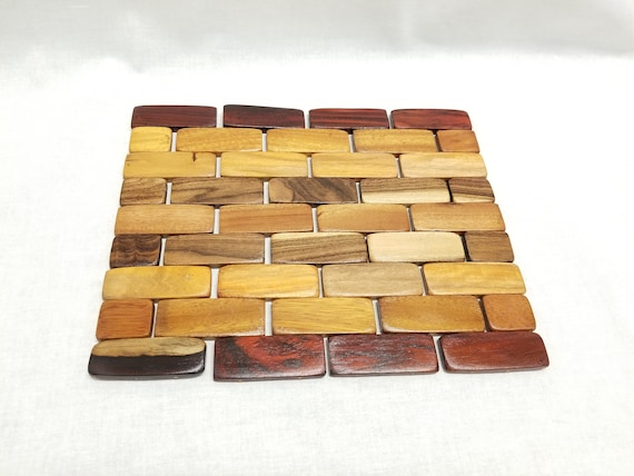 Solid Wood Medium Size Foldable Trivet - Etsy