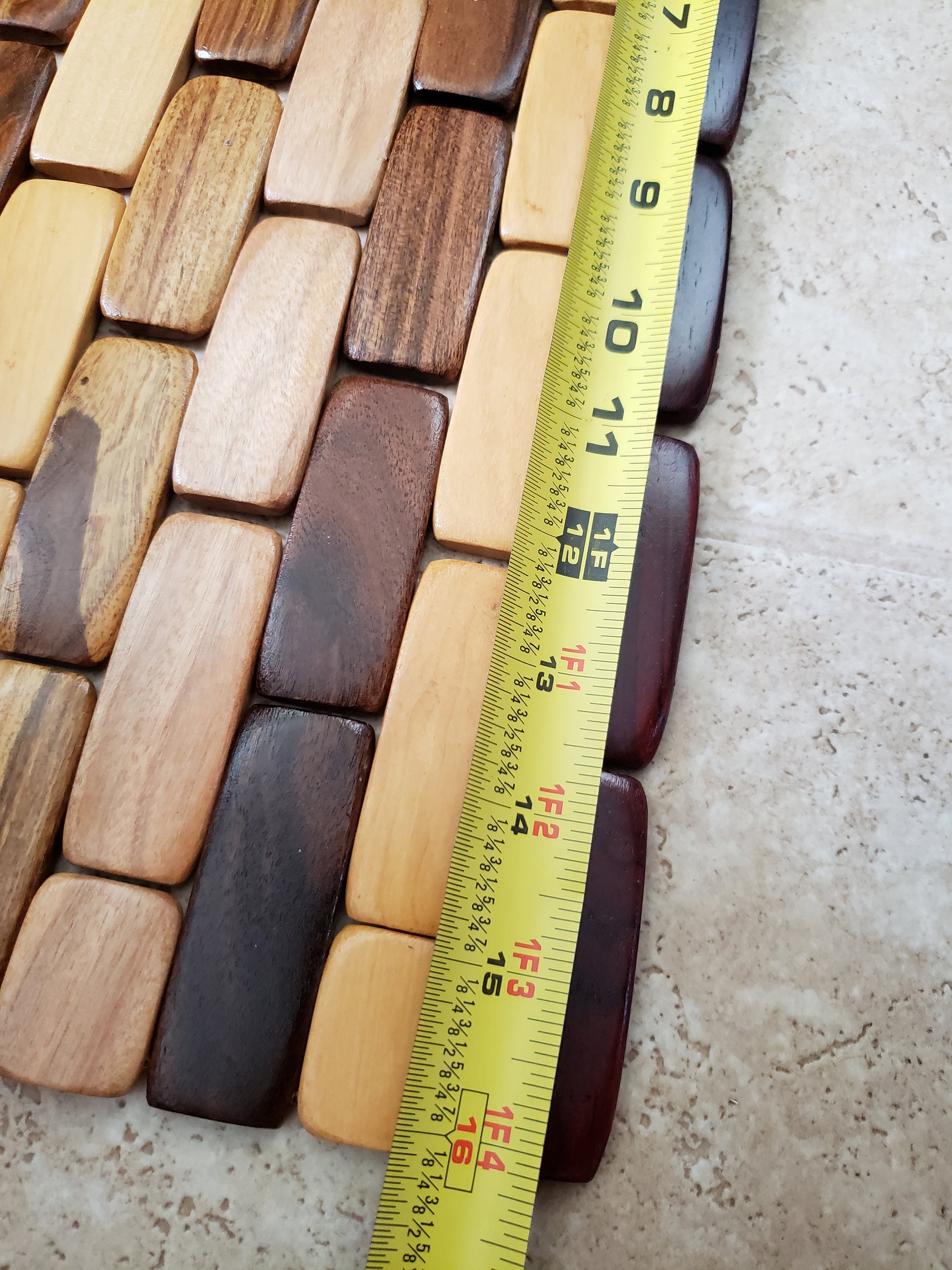 Solid Wood XL Size Foldable Trivet - Etsy