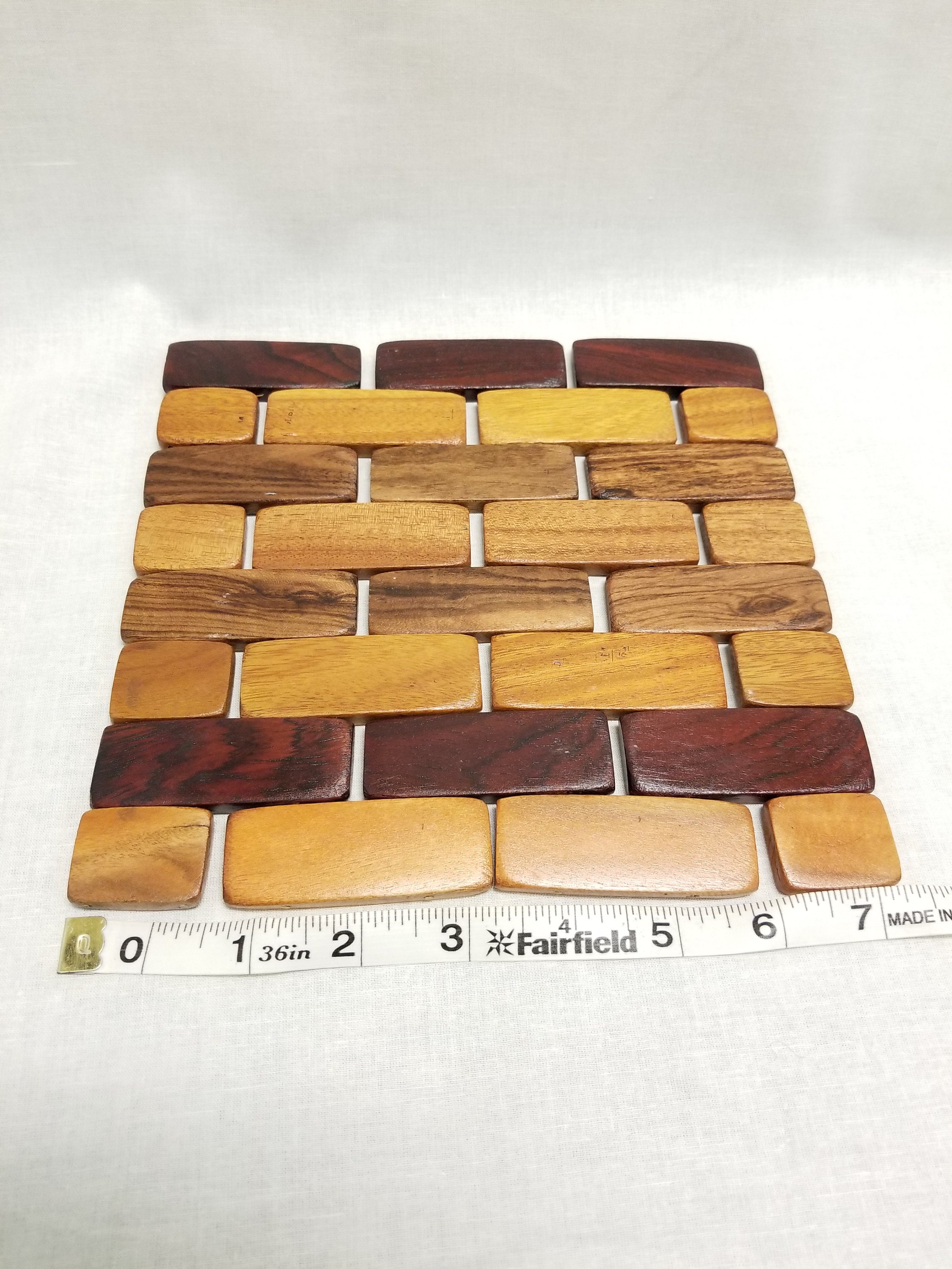 Solid Wood Small Foldable Trivet - Etsy