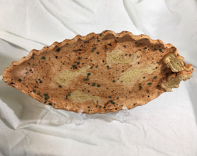 Slab Built, Pottery Platter - Etsy