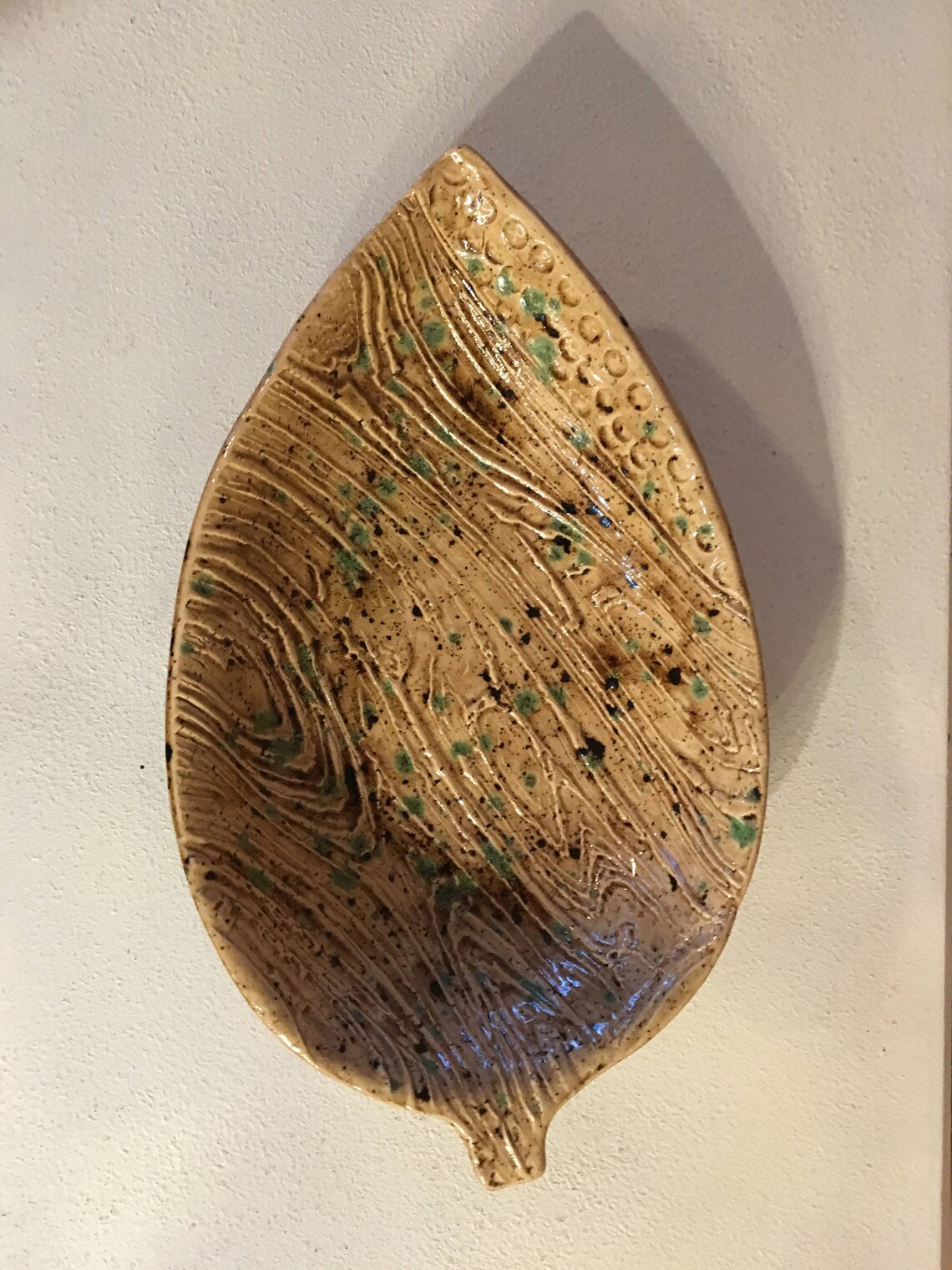 Slab Built, Texture Platter,leaf Bowl, Bowl, Serving Bowl, Candy Dish ...