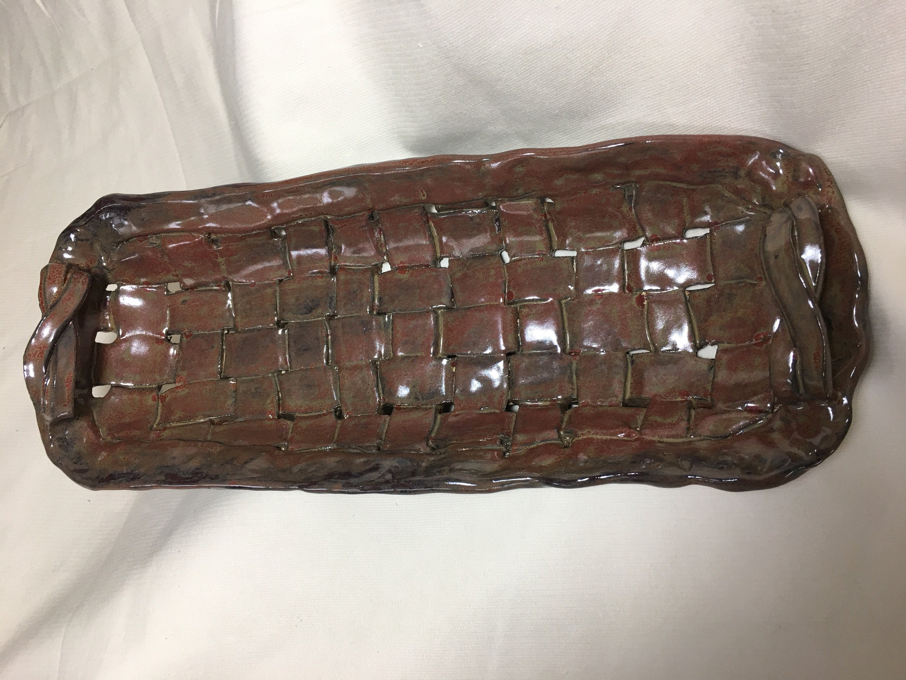 Pottery Weave Basket,texture Platter - Etsy