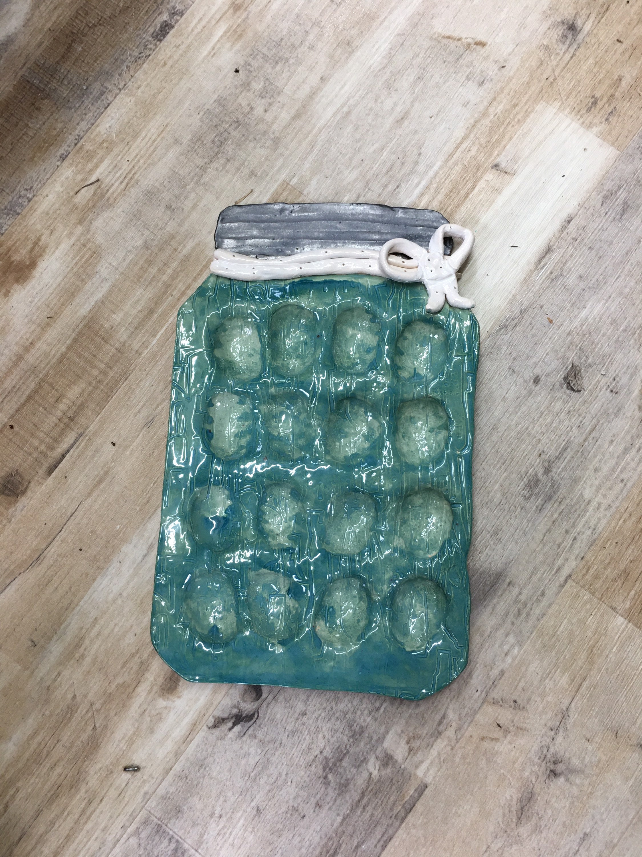 Slab Built, Egg Platter - Etsy