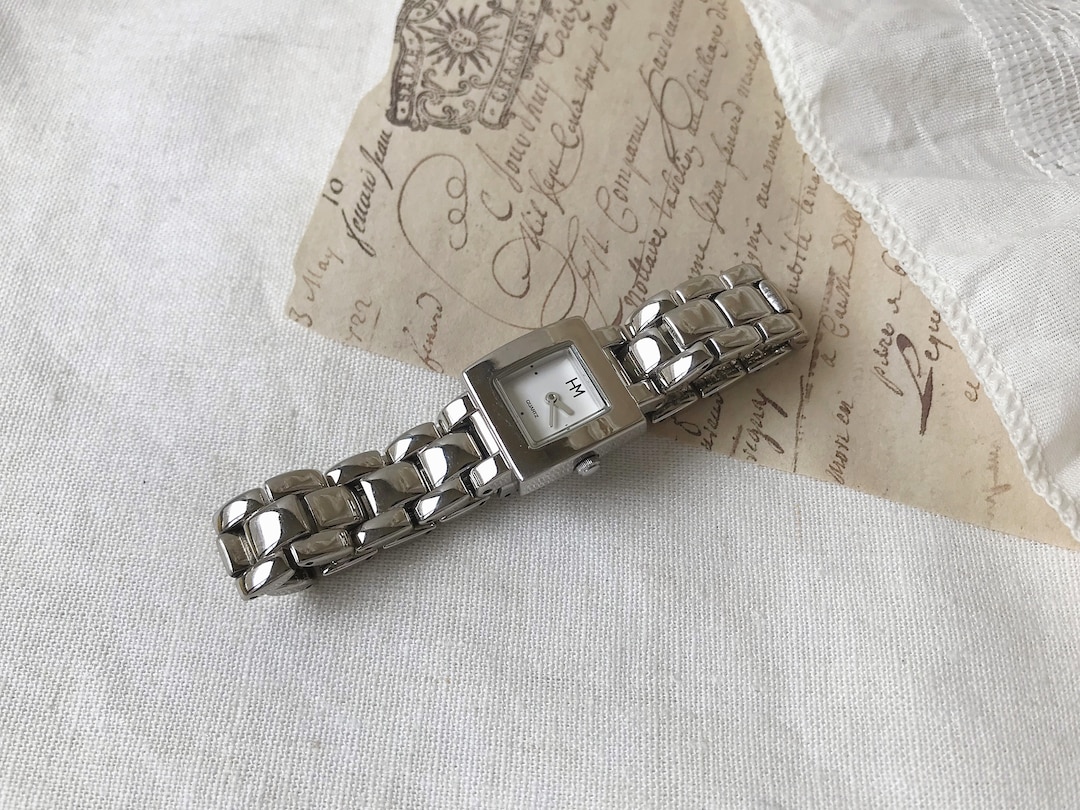 Vintage Noevir HM Hanae Mori Women’s Bracelet Watch, Quartz Japan Watch - Etsy