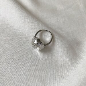 Rare Vintage SEIKO White Gold Plating AWGP Ring Watch, 17 Jewels ...