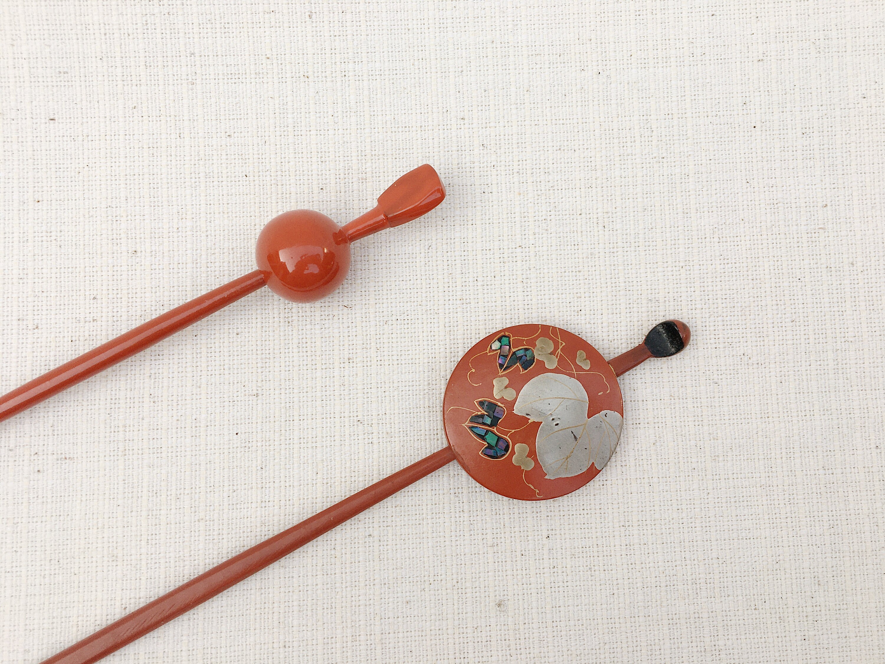 Vintage Japanese Kanzashi Hair Sticks Traditional Japanese - Etsy
