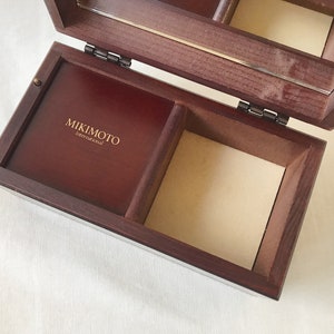 MIKIMOTO International Wooden Musical Box/jewelry Box - Etsy
