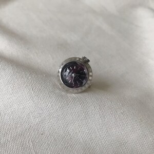 Rare Vintage SEIKO White Gold Plating AWGP Ring Watch, 17 Jewels ...