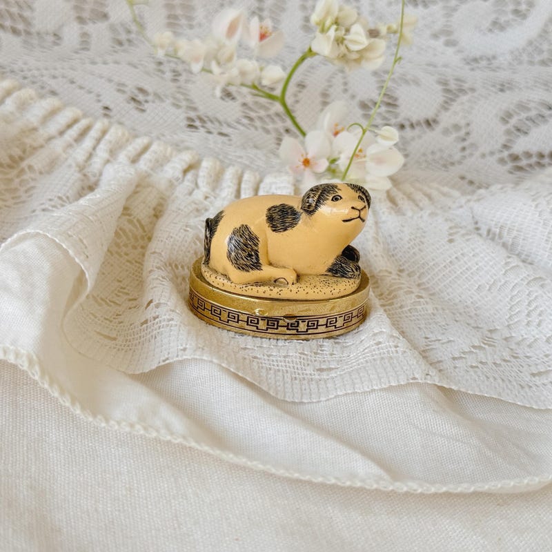 Antique Perfume Trinket Box - Etsy
