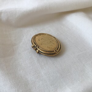 Vintage MAX FACTOR Solid Perfume Compact Case, Hypnotique Golden ...