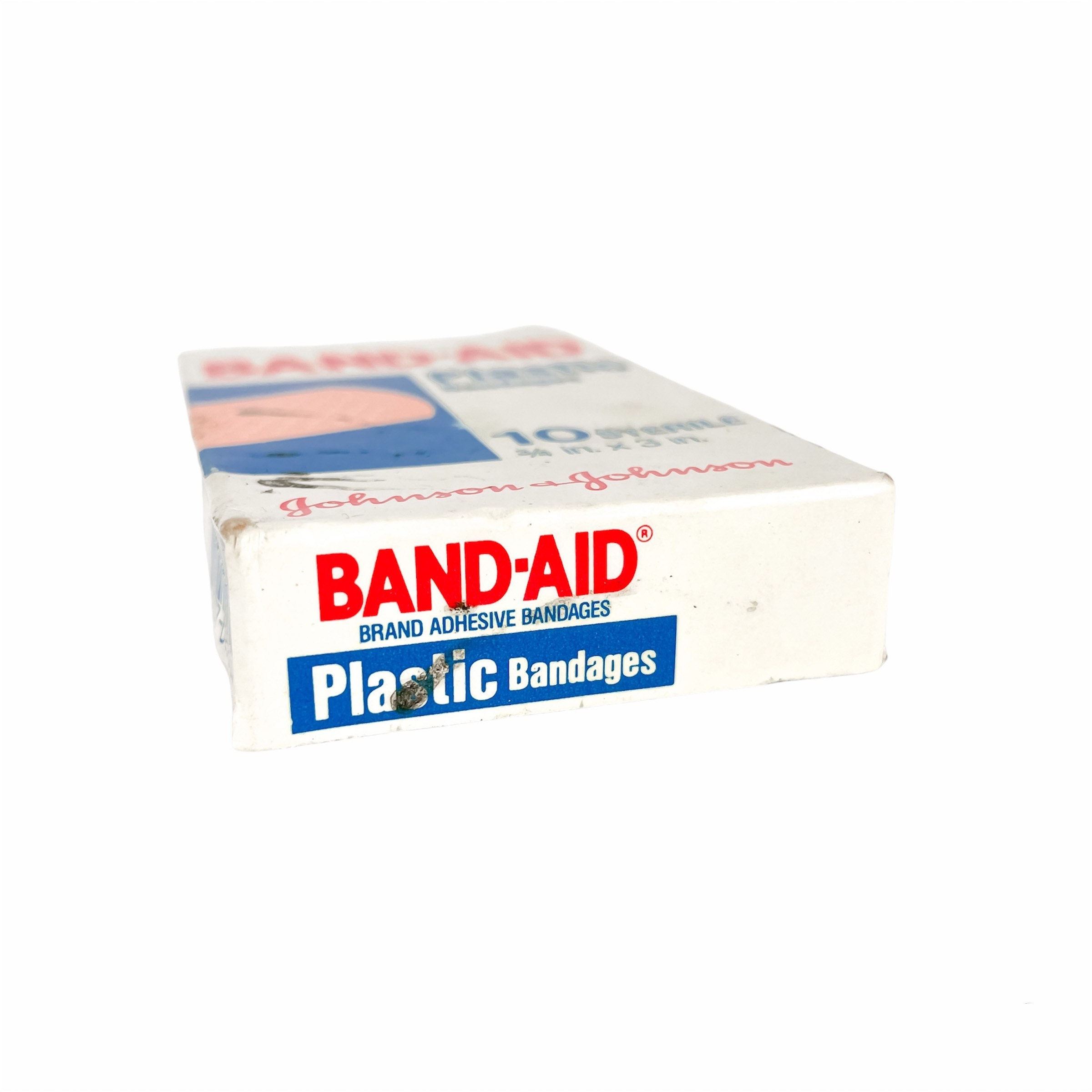 Vintage Bandaid Box | 1980s 1983 | Band-aid Plastic | Johnson & Johnson ...