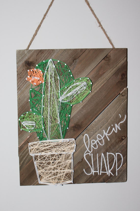 Cactus String Art - Etsy
