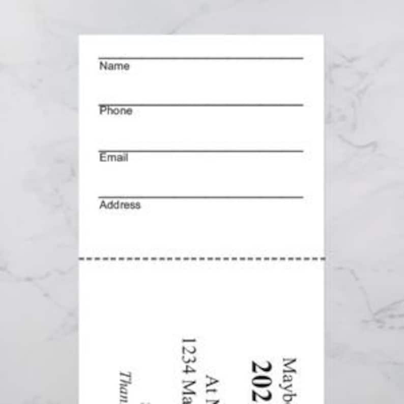 Custom Raffle Tickets - Fundraiser, Raffles, 50/50, Auction, Giveaways ...