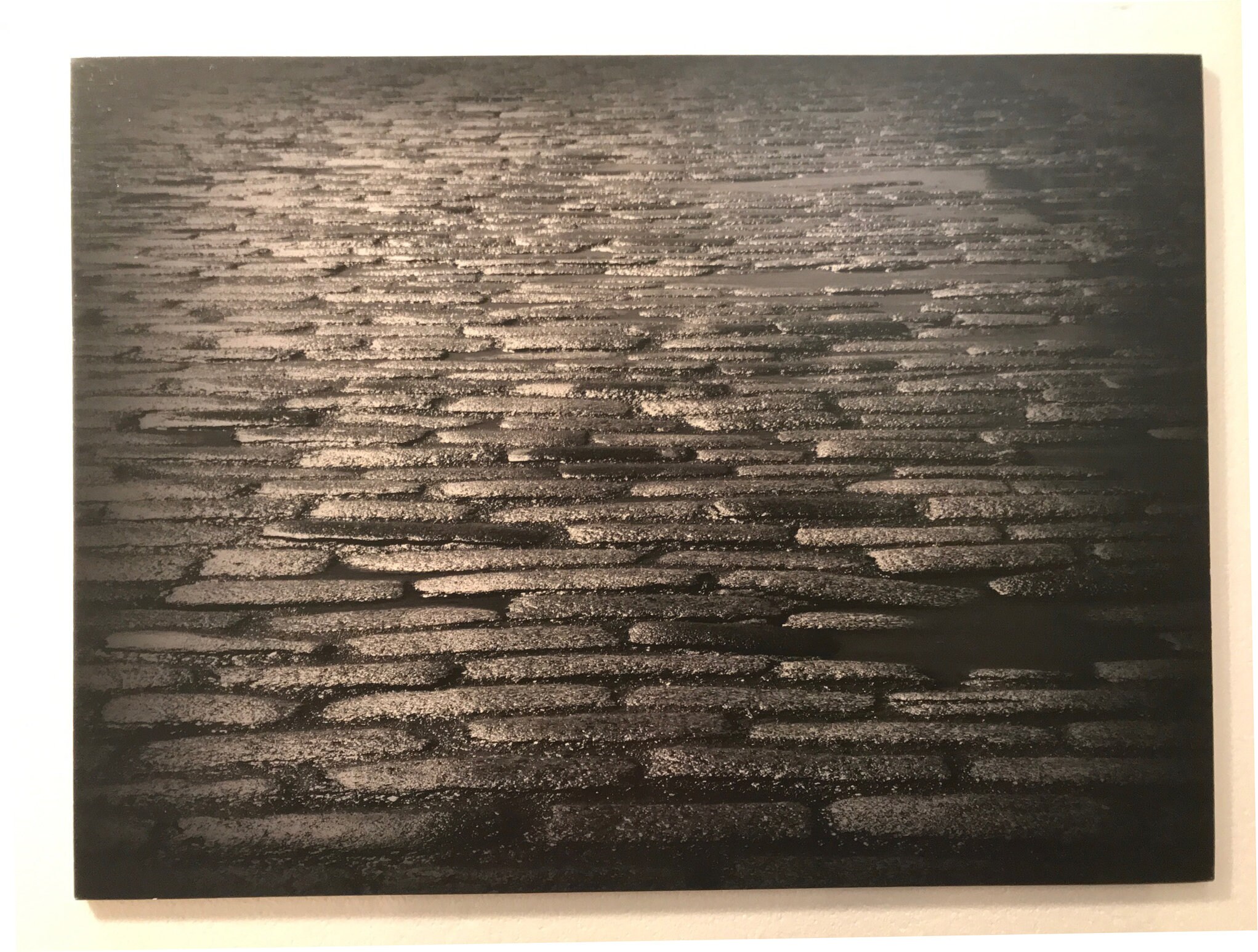 Cobblestone Photograph Black Abstract Art Print Black and - Etsy