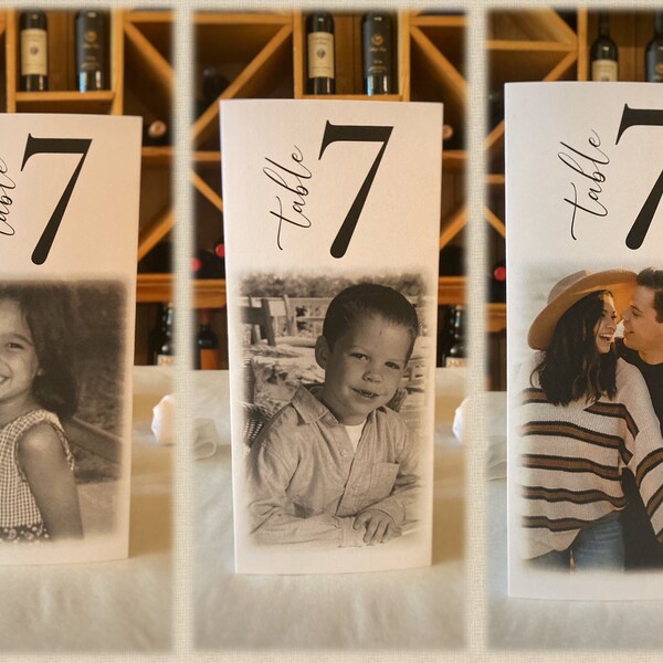 Tent Table Number - Etsy